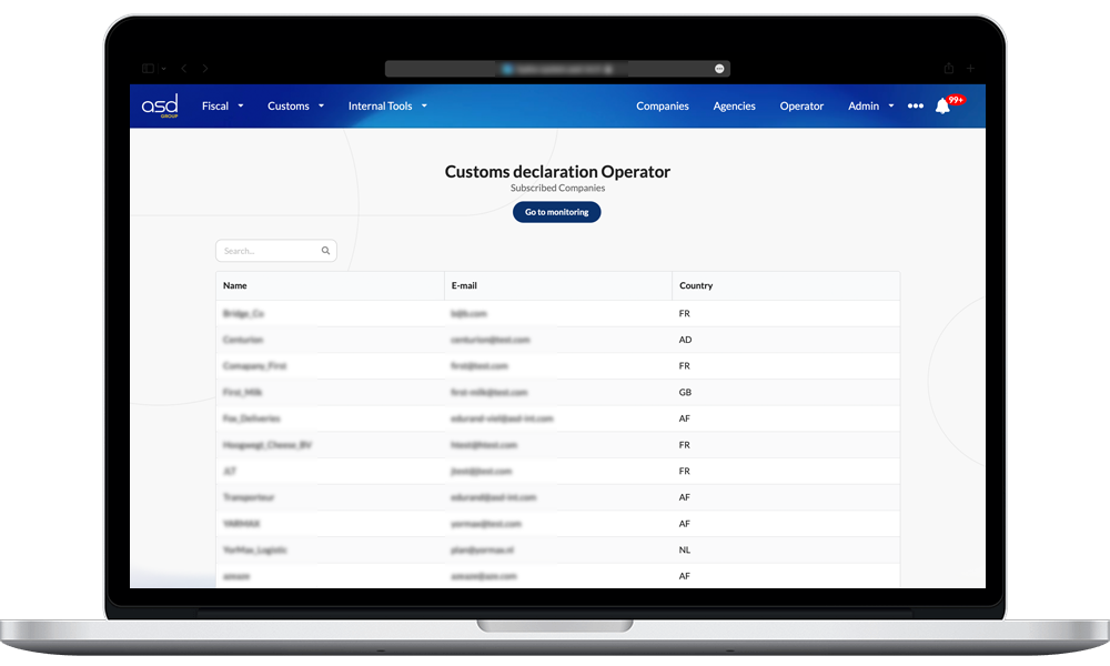 ASD Customs, manage your customs operations | ASD Group