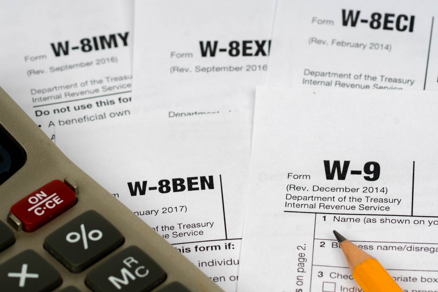 Forms W-8 and W-9 in the USA: the essential guide | ASD Group